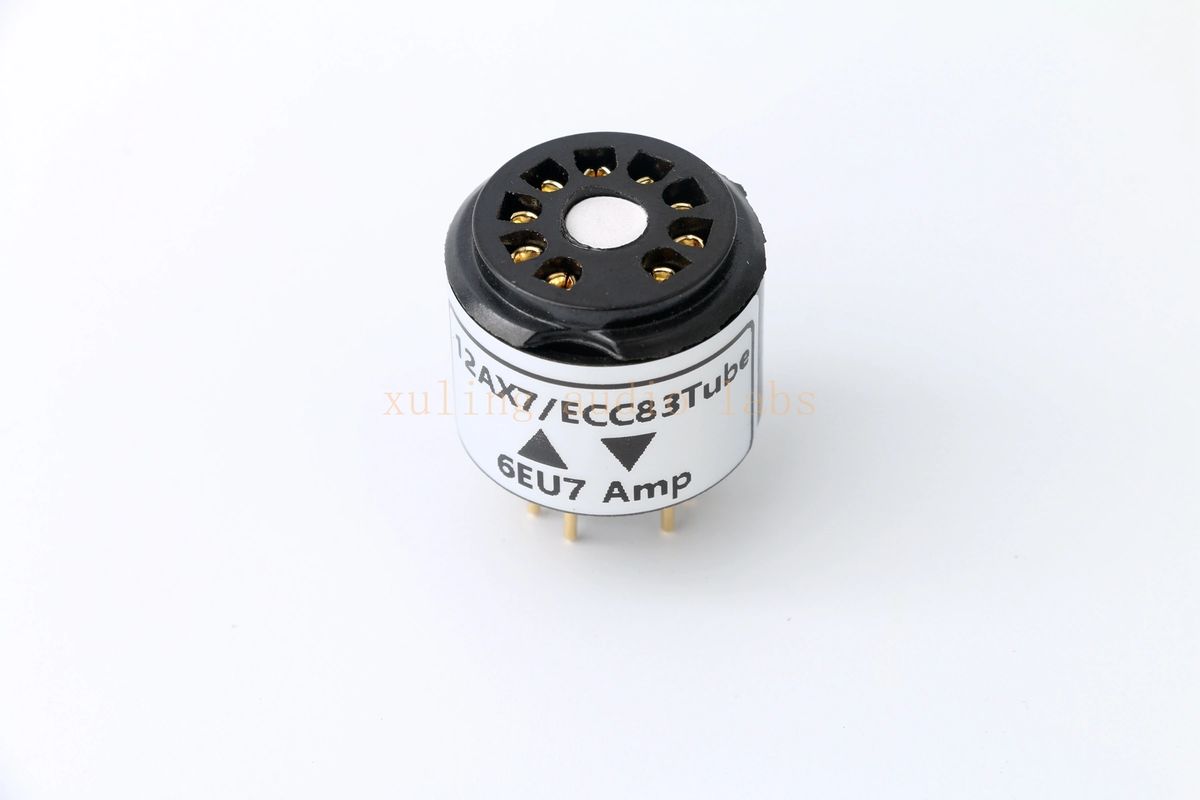 PAIR 2PC 6EU7 TO 12AX7 ECC83 TUBE CONVERTER ADAPTER FOR YOUR TUBE AMPLIFIER