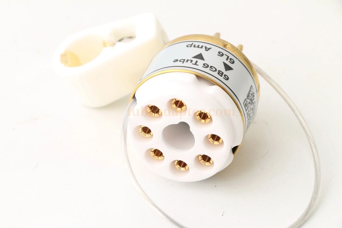 Pair 2pcs 6L6 TO 6BG6 Tube converter adapter for your tube amplifier