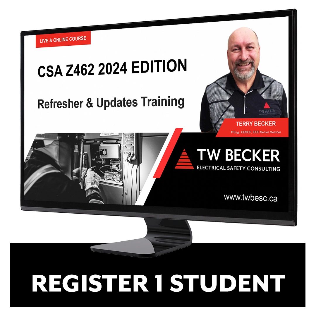 CSA Z462: 2024 Edition | Live Online Course | SINGLE REGISTRATION