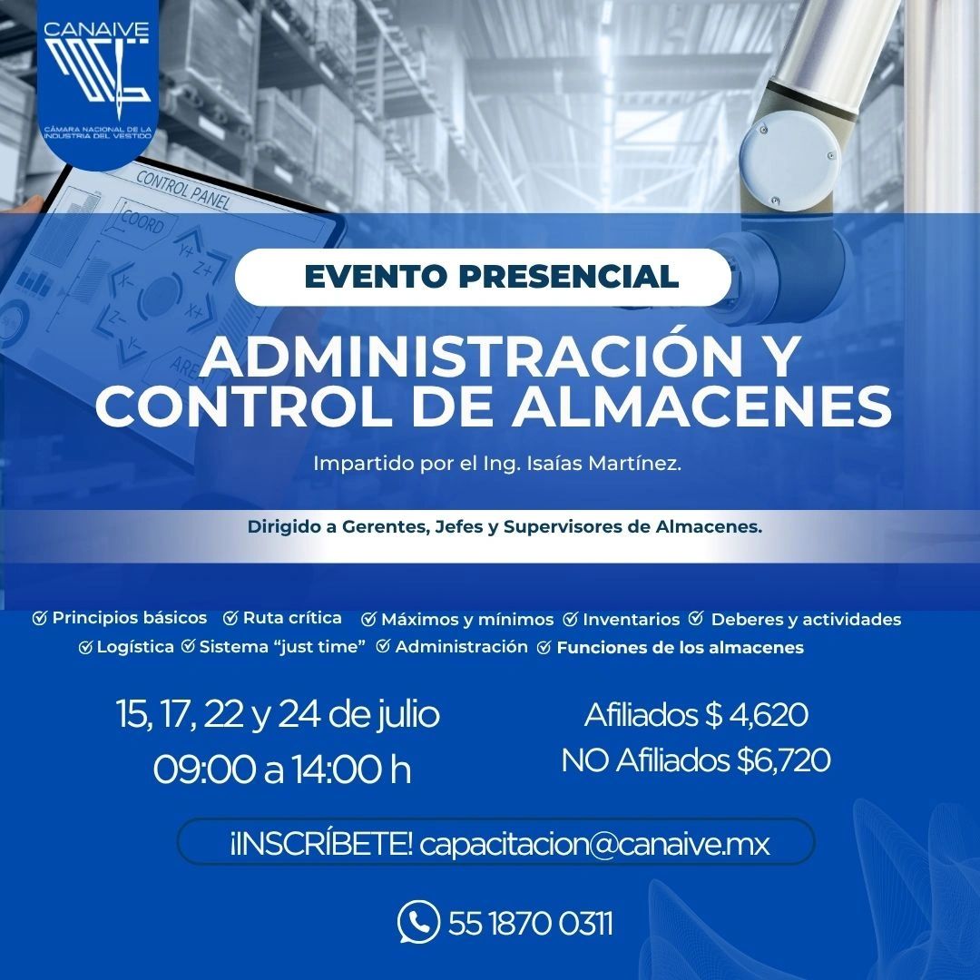 ADMINISTRACIÓN Y CONTROL DE ALMACENES