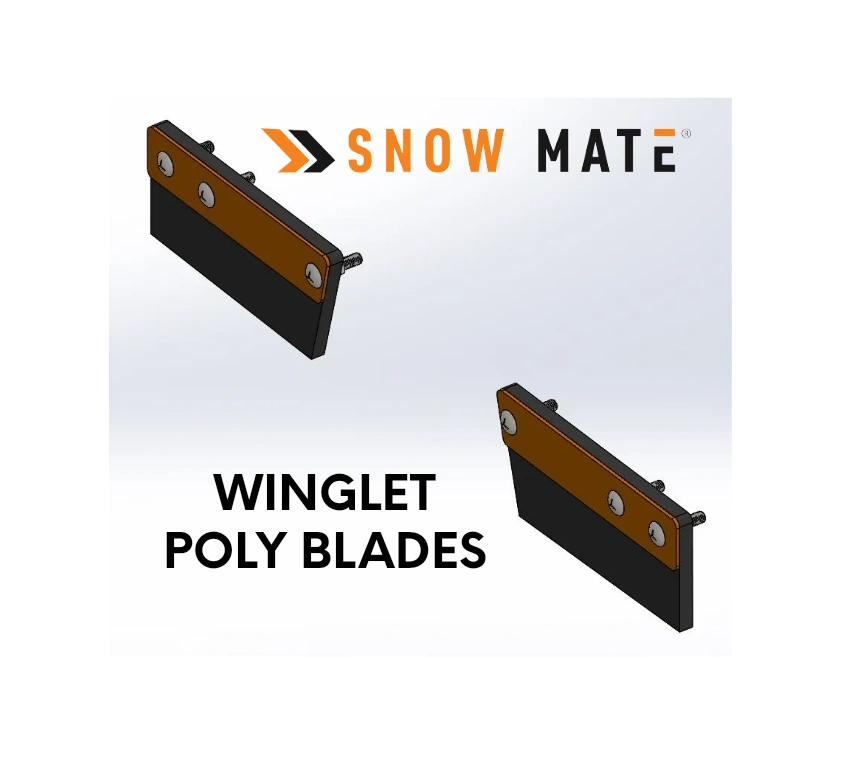 Snow Mate Winglet Poly Blades
