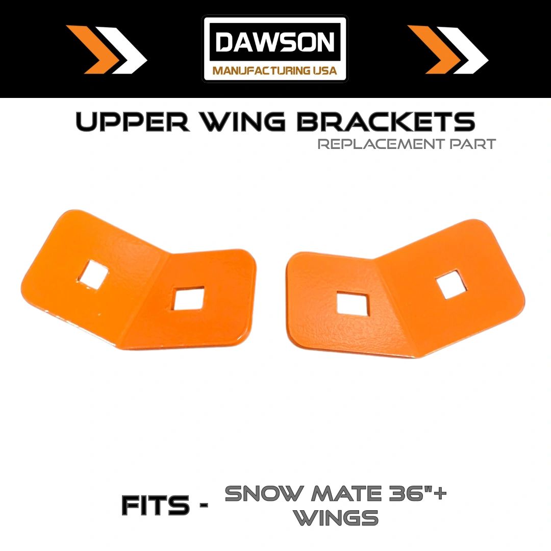 Snow Mate 36"+ Upper Wing Brackets (Replacement Part)