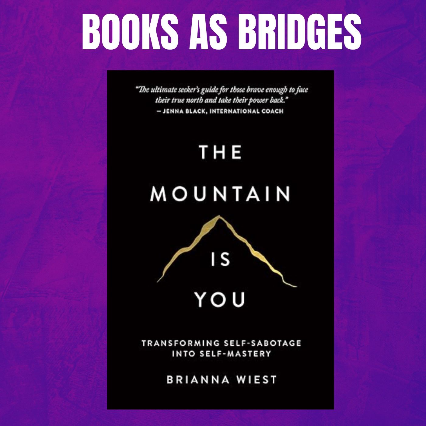 Books as Bridges: The Mountain is You by Brianna Wiest