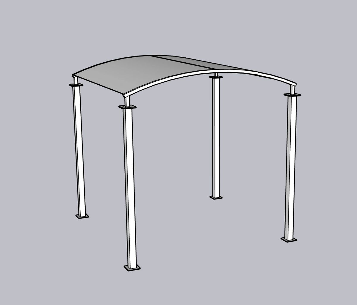 Curved Shade Structure