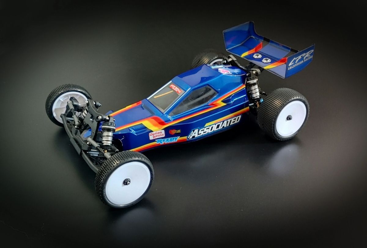Retro-mod body (clear) for the Team Associated B6.3, B6.2, and B6.1
