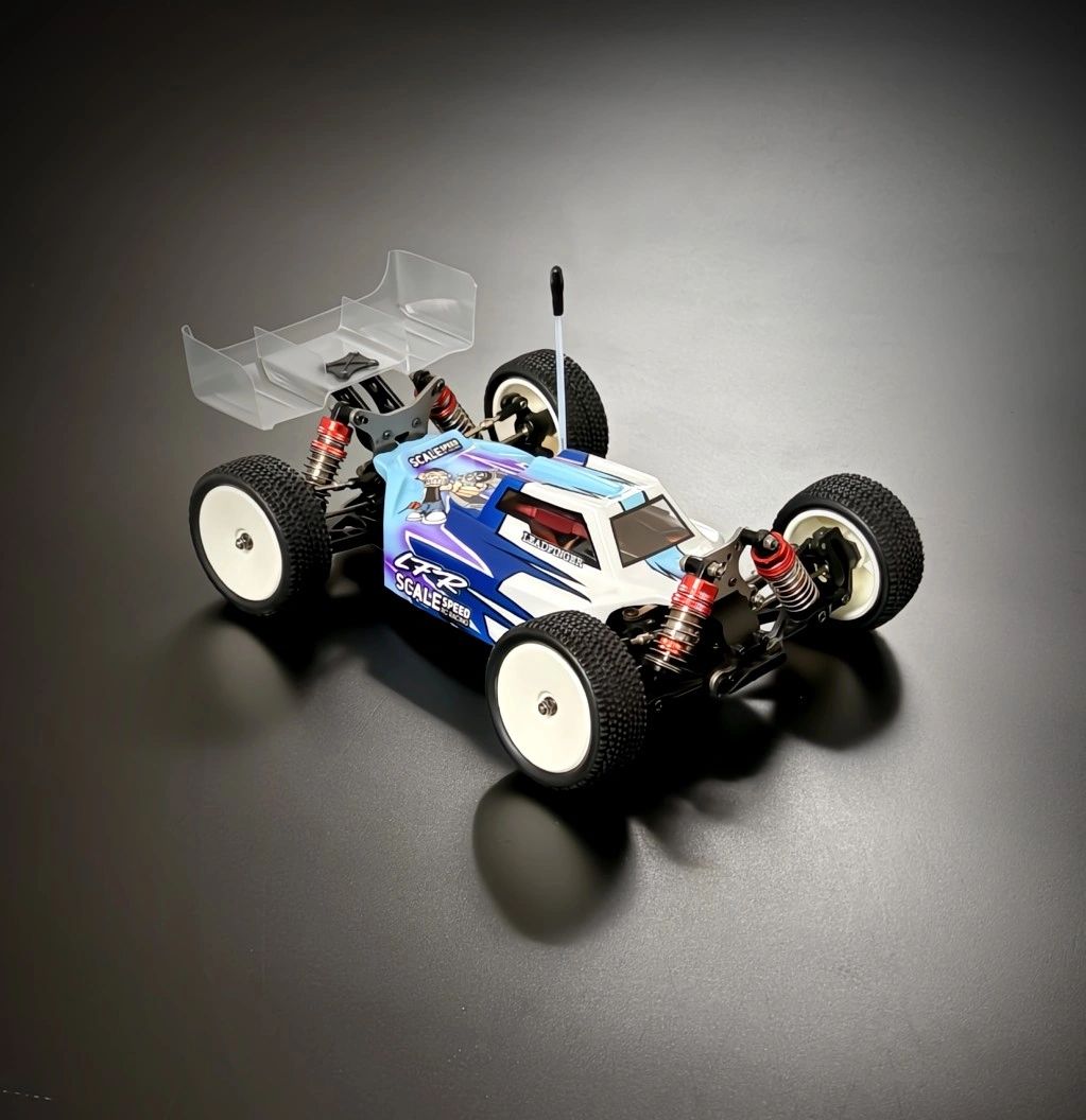 Beretta body and Forge wing (clear) for the LC Racing EMB-1