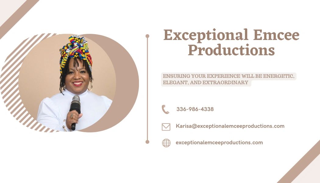 Exceptional Emcee Productions - Emcee/Hostess, Professional Experience ...