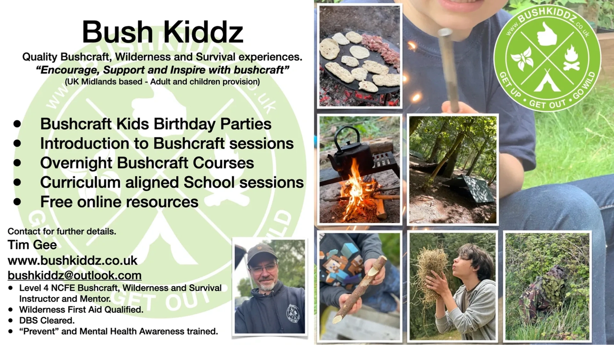 Bush Kiddz - Bushcraft, Kids, Outdoors