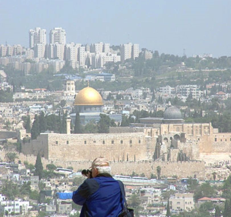 Jerusalem's Haas Promenade (the Tayelet)