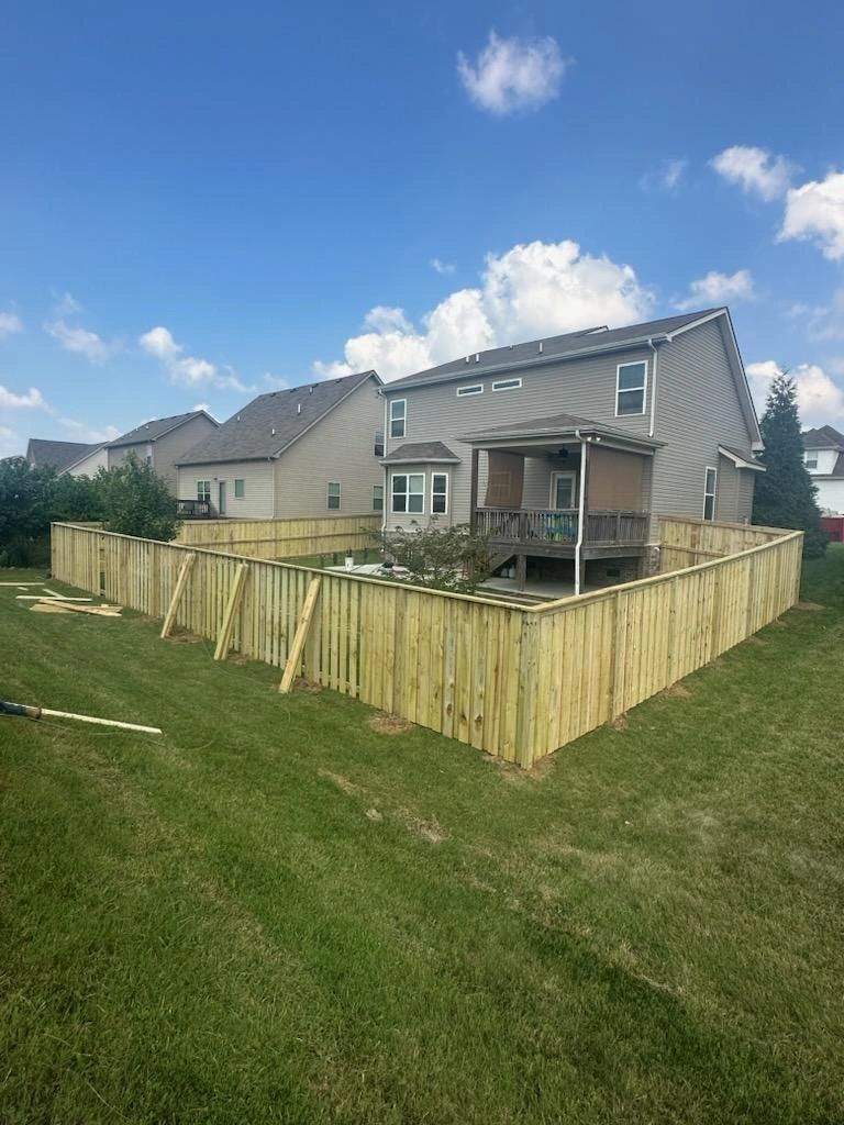 We build fences that last you a long time