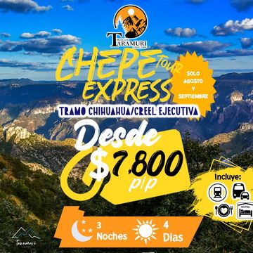 Paquetes con Chepe | taramuri