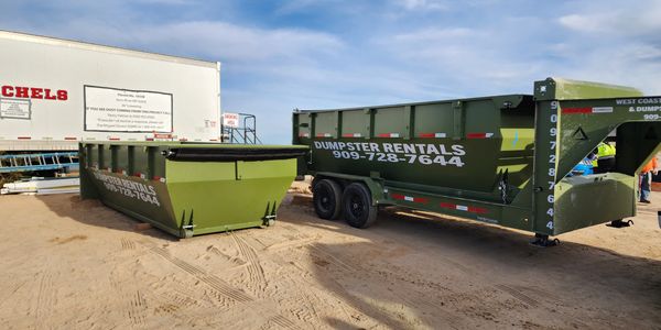 Roll Off Dumpster Rental Services | West Coast Waste Removal