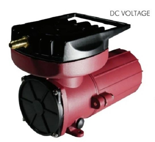 NEW 12 volt Portable DC Air Compressor Fish Tank Aquarium Pond Aerator ...