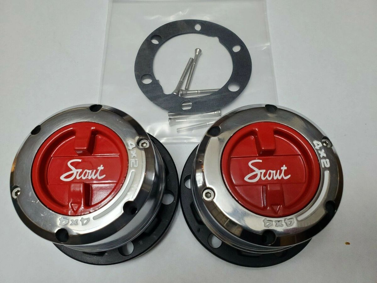 International Scout 80/800 Premium Locking Hubs 1961-1971