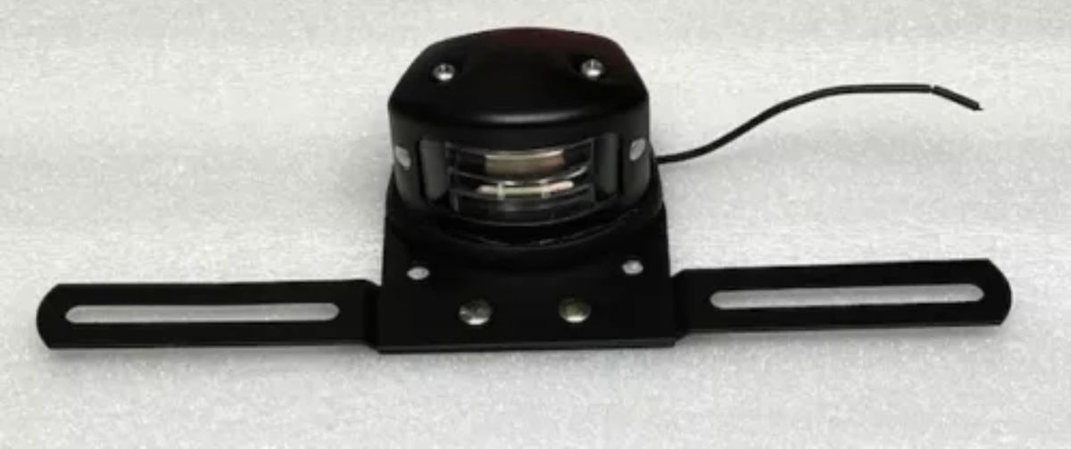 International Harvester Scout 80 800 NEW Black License Plate Bracket ...