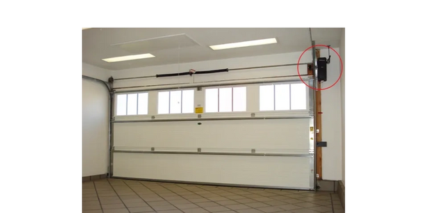 Wall mount 8500W DC Battery Backup Wi-Fi Garage Door Opener - GDR ...