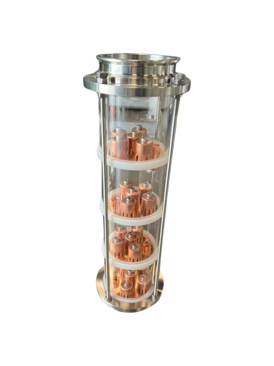 4" Bubble Plate Column