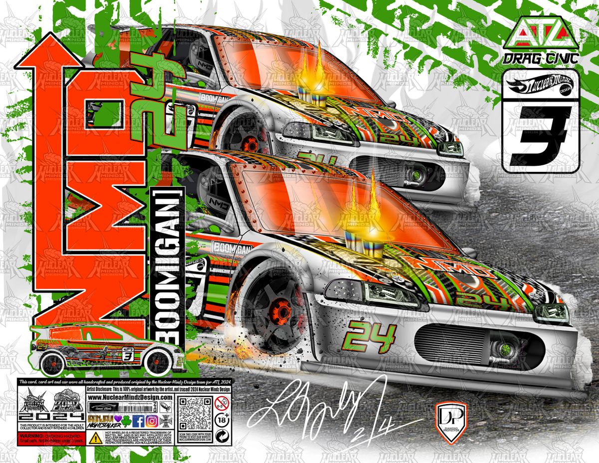 Nuclear Mindz Design Lee Allen Official 2024 ATL Show Custom Released ...