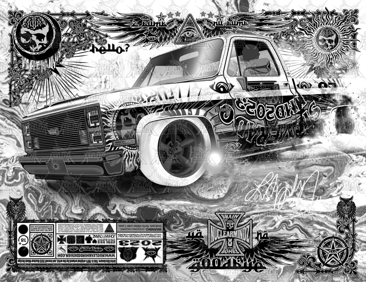 Nuclear Mindz Design Lee Allen Official "Ghost Ouija" 2023 Magical ...