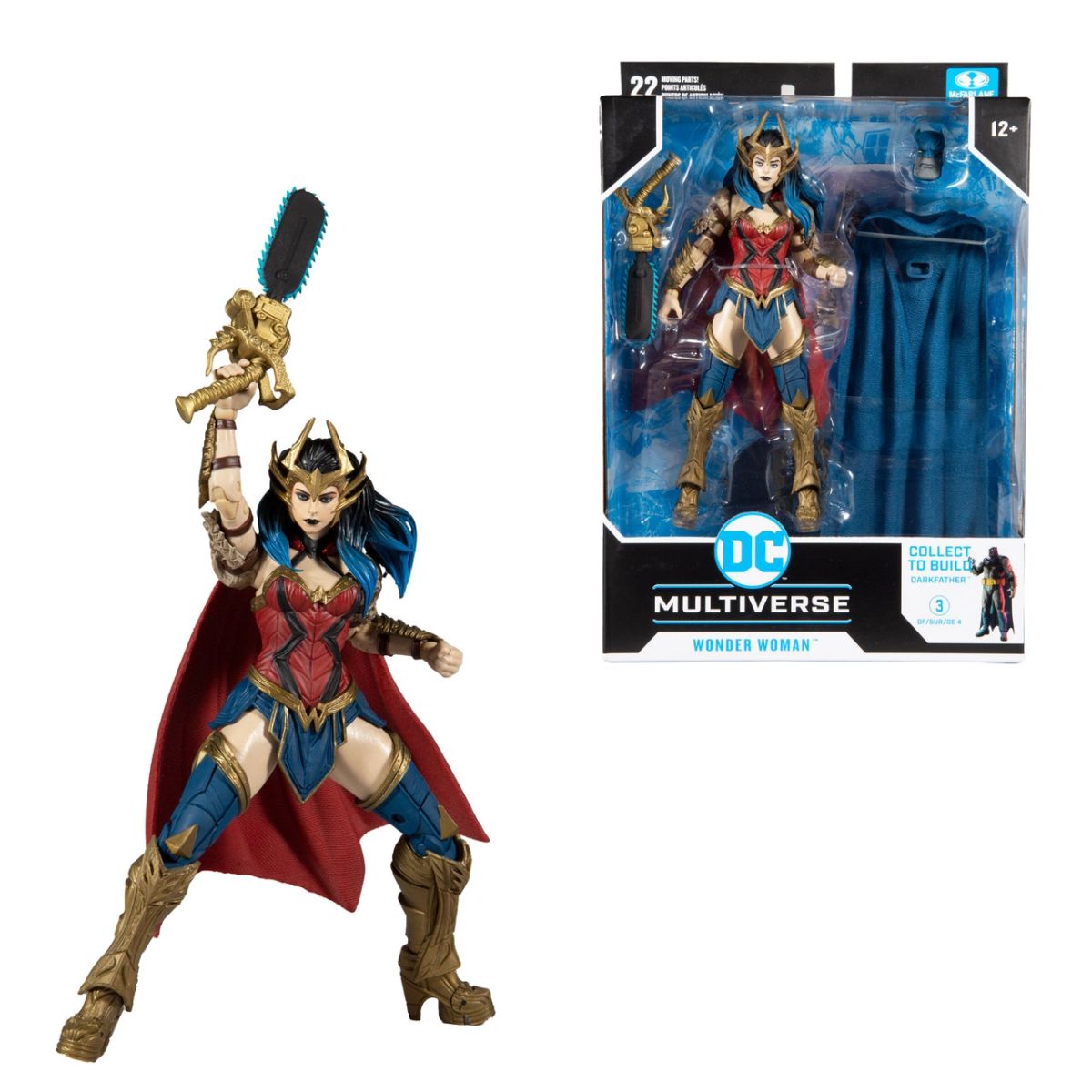 DC Multiverse Build-a 7 Figures WV4 Death Metal - Wonder Woman