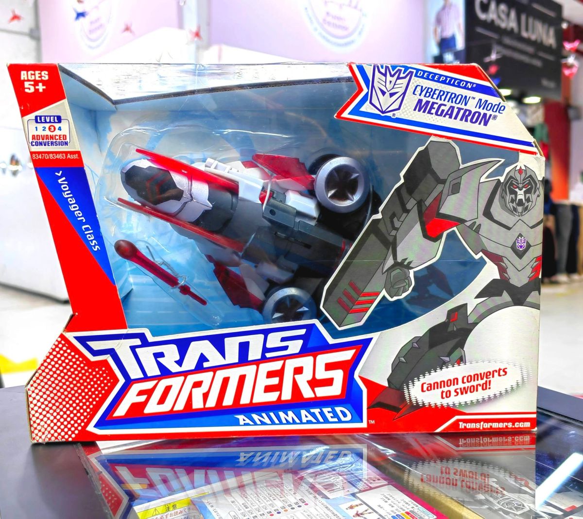 Megatron, Cybertron Mode - Animated