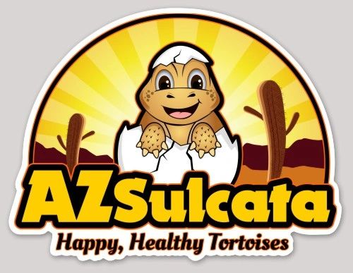 AZ Sulcata Logo Sticker
