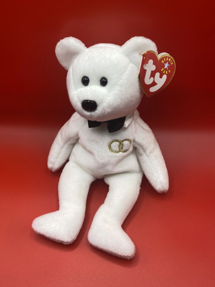 Ty Beanie Babies Bride and Groom Mr and Mrs 2001 Original Collectibles ...