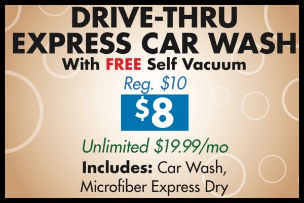 Car Wash Coupons