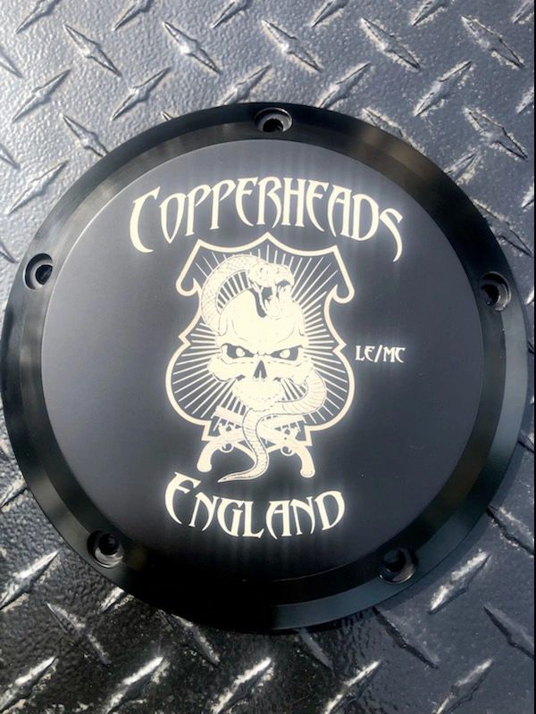 Custom Harley Derby Cover