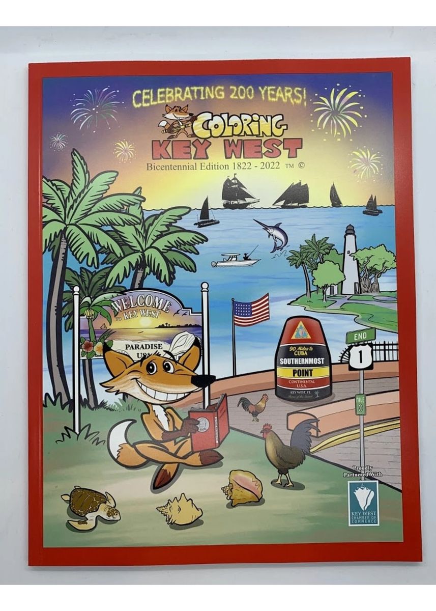 Key West Coloring Book