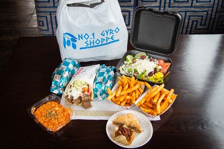 No. 1 Gyro Shoppe - Greek Restaurant, Gyro Pita