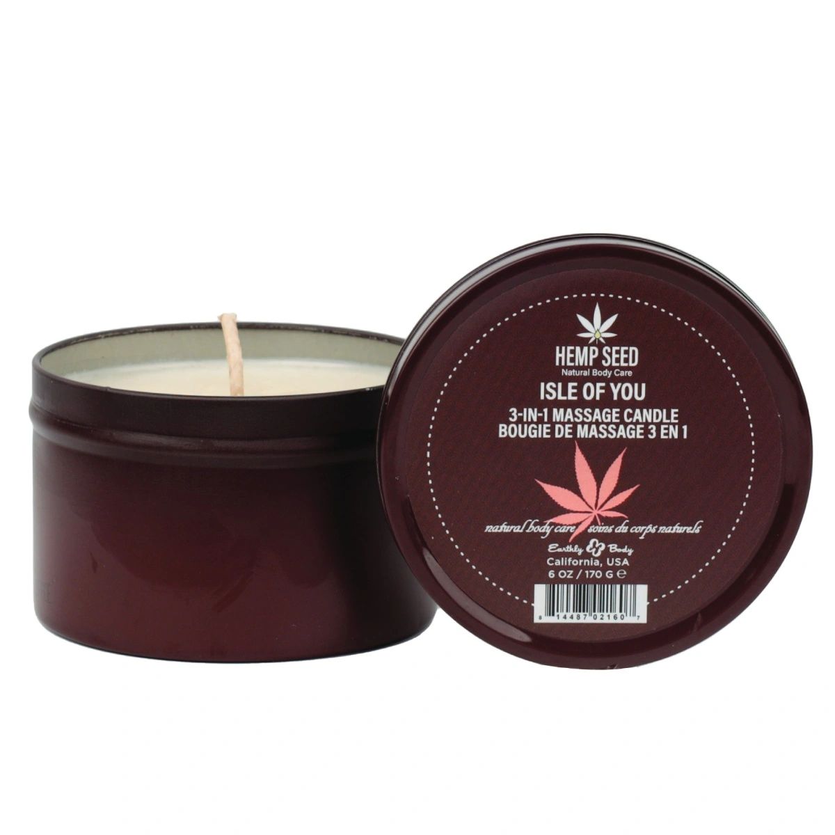 Hemp Seed 3-in-1 Massage Candle