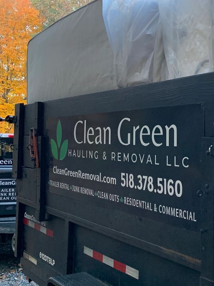 Junk Removal - Clean Green Hauling & Removal LLC