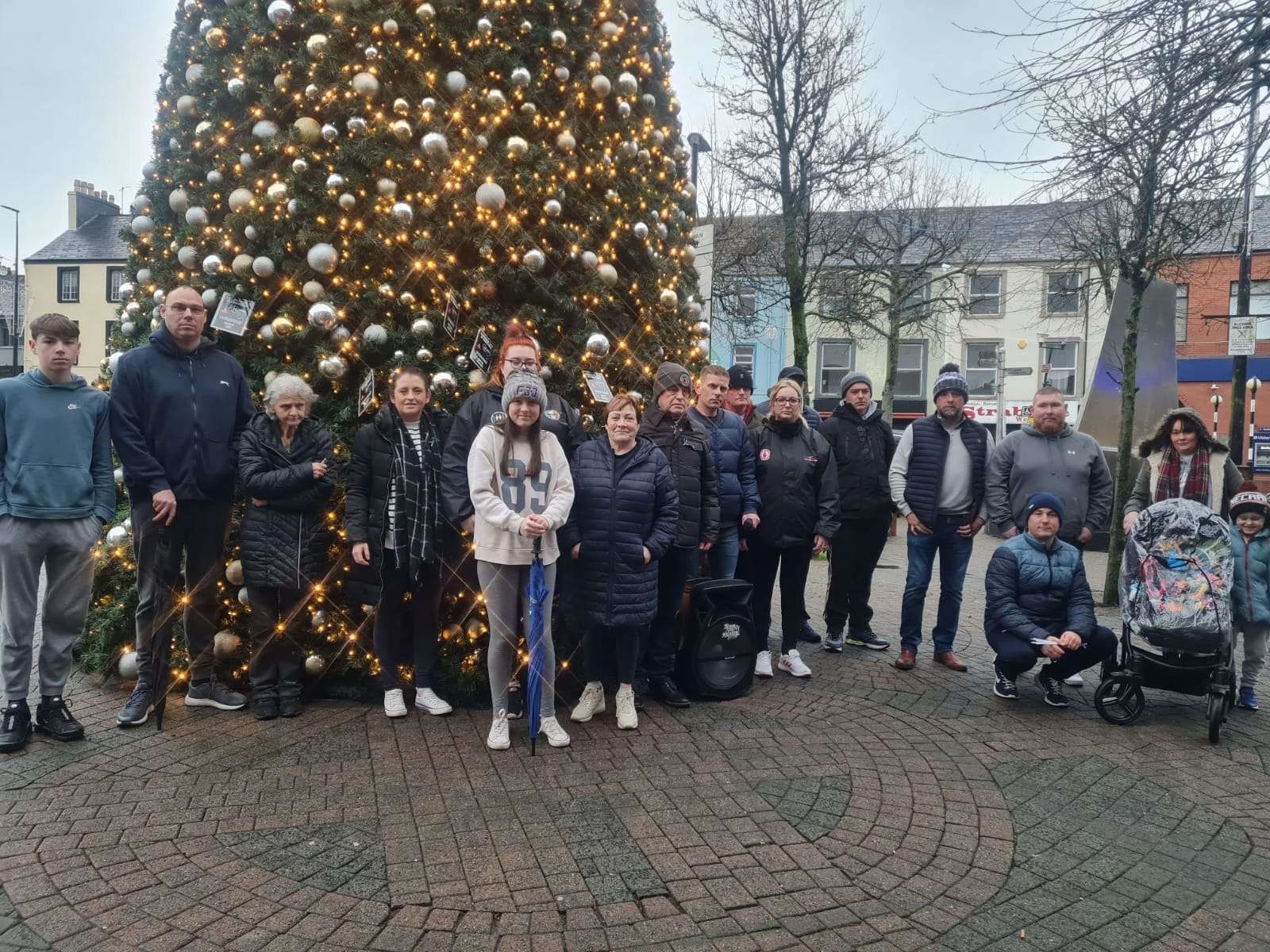 Strabane IRPWA Hold Annual Christmas Vigil