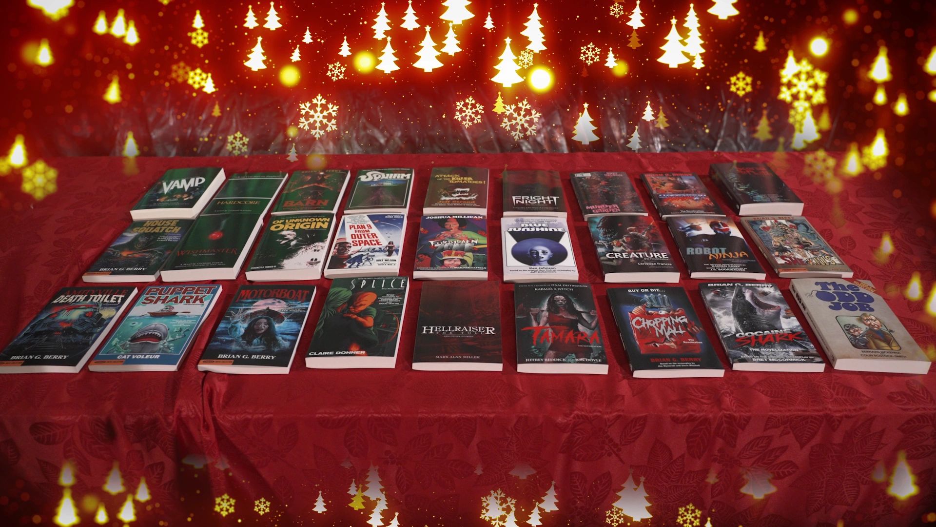 Set of Horror Film Novelizations