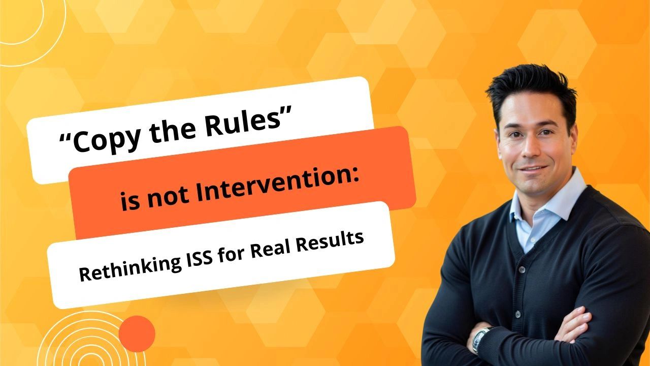 “Copy the Rules” Isn’t Intervention