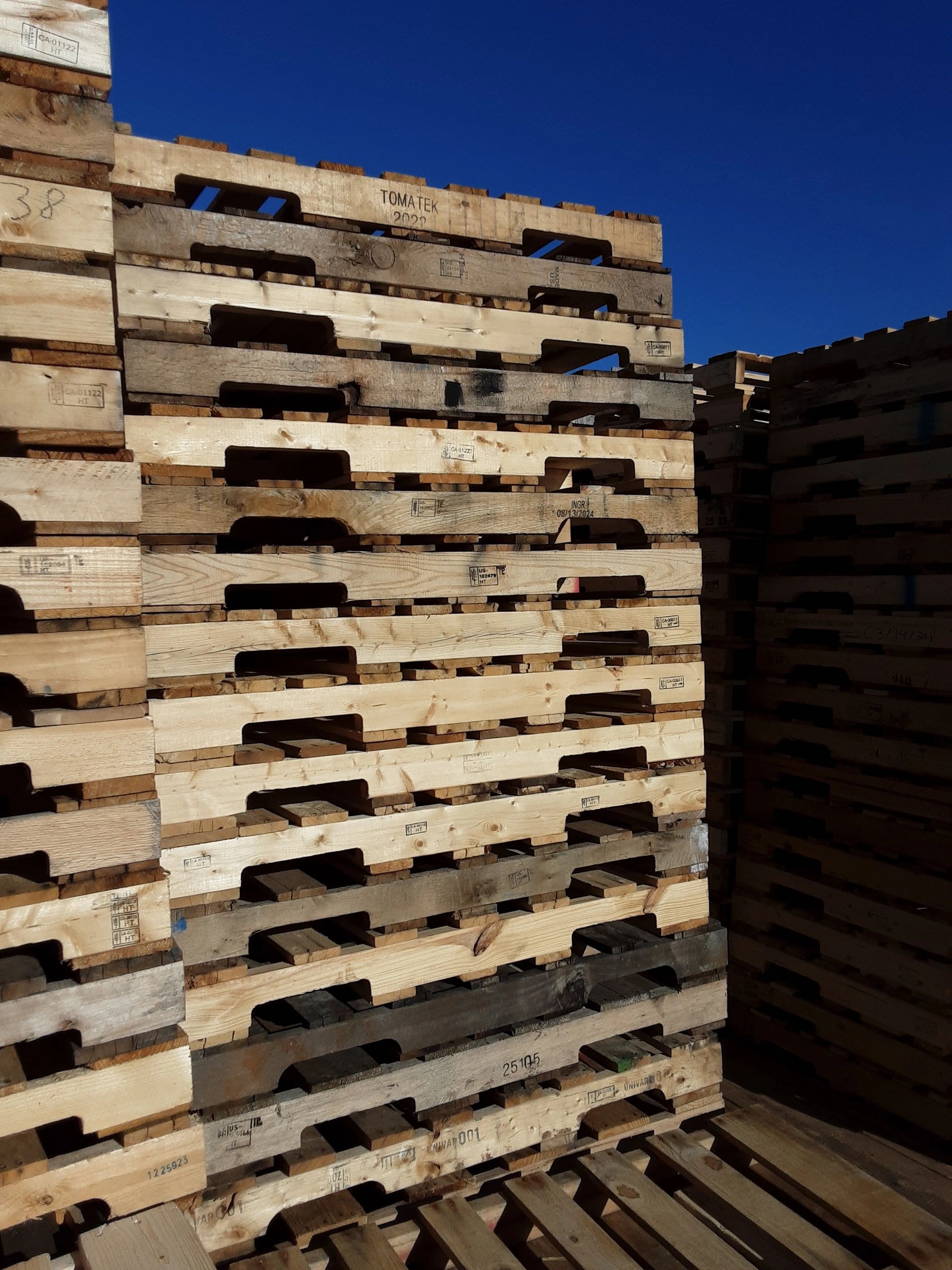Exciting News: New Stock of Recycled Wooden Pallets Now Available