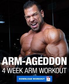 Big Arms in 30 Days: Building Massive Biceps and Triceps