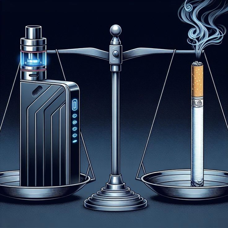 Comparing Vaping and Smoking in Relation to Fitness
