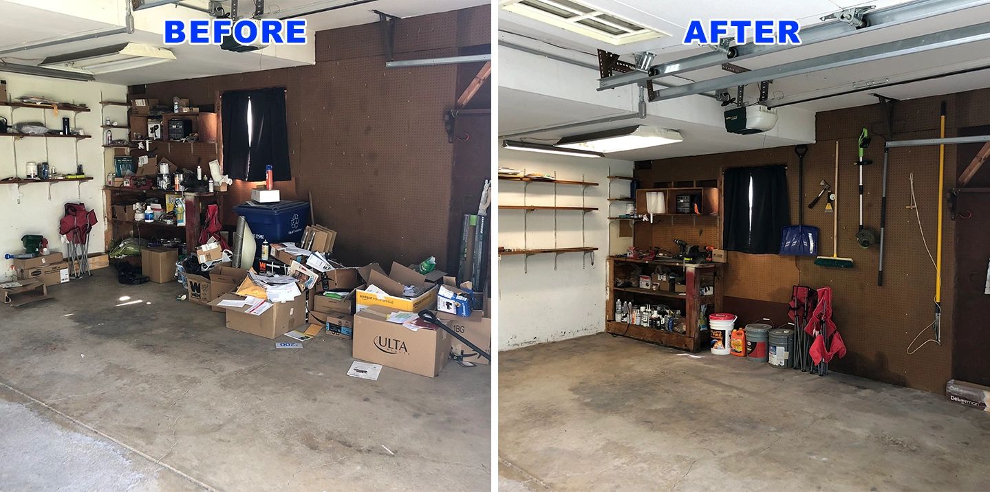Clean Garage Before And After