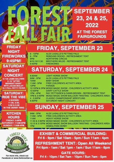 Forest Fall Fair