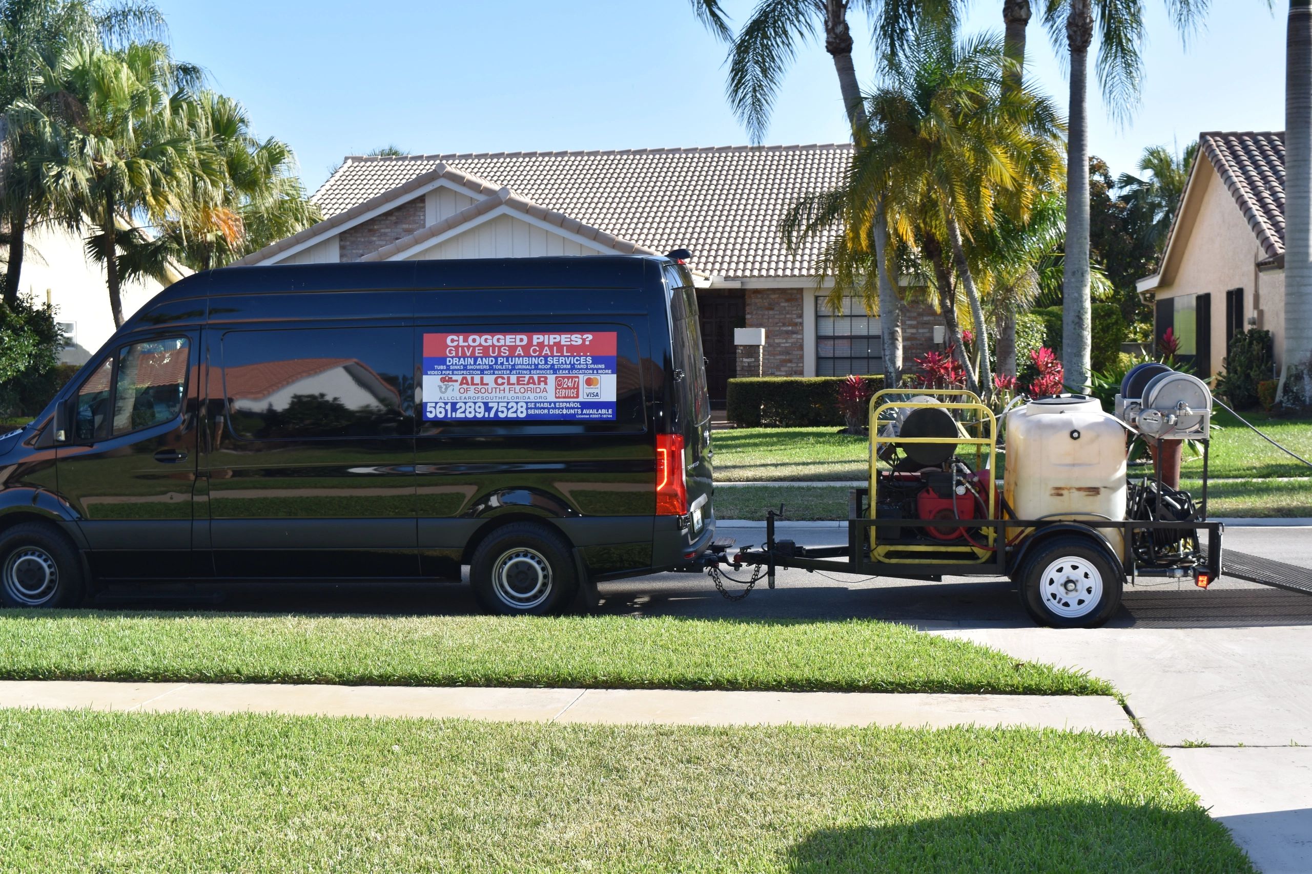 Drain Cleaning Service - All Clear Of South Florida