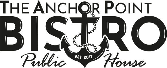 MENU | The Anchor Point Bistro