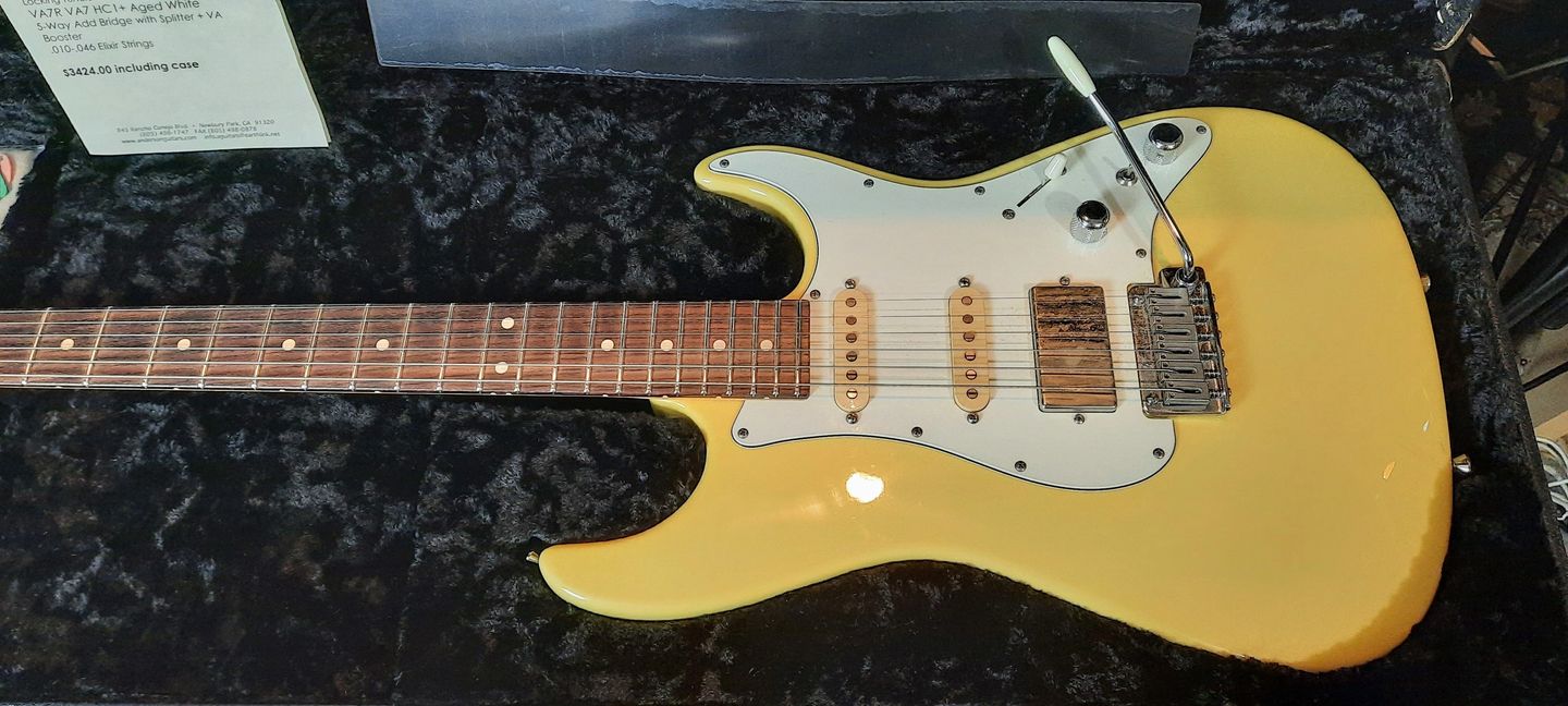 Sold - Tom Anderson Icon Classic Strat - Mellow Yellow | The Gear Page