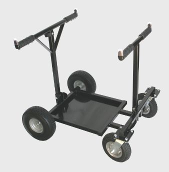 Folding kart stand