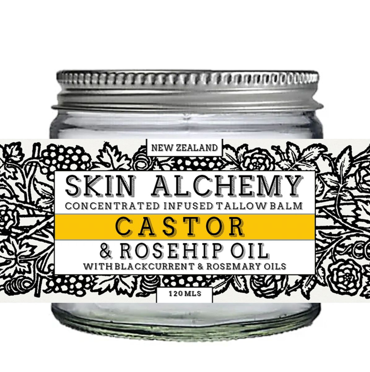 Skin Alchemy Castor & Rosehip Oil Serum Balm - 120 ml