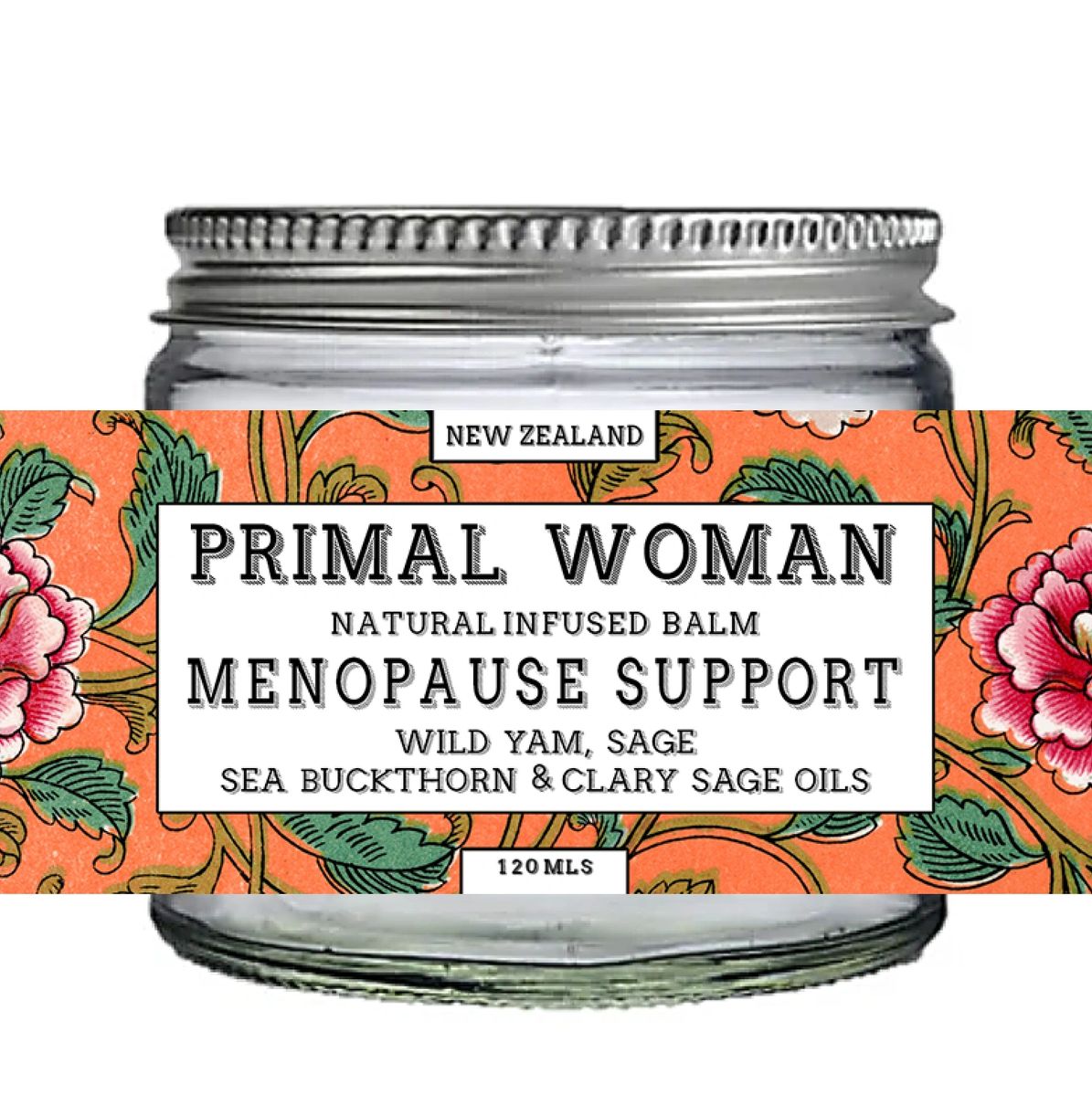 Primal Woman Menopause Support Wild Yam & Sage Balm - 120 ml