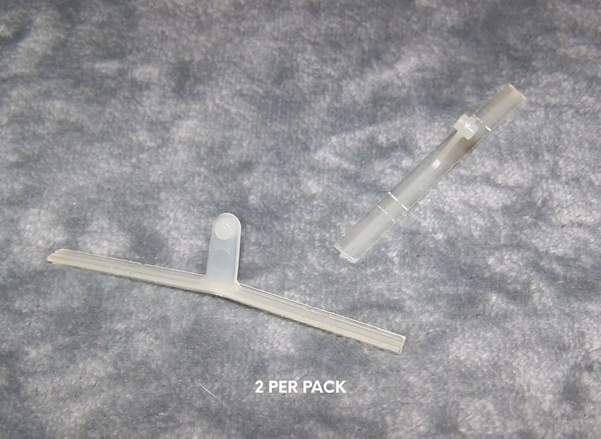 Vinyl Shutter Connector for 3 1/2" Louvers -Style 2