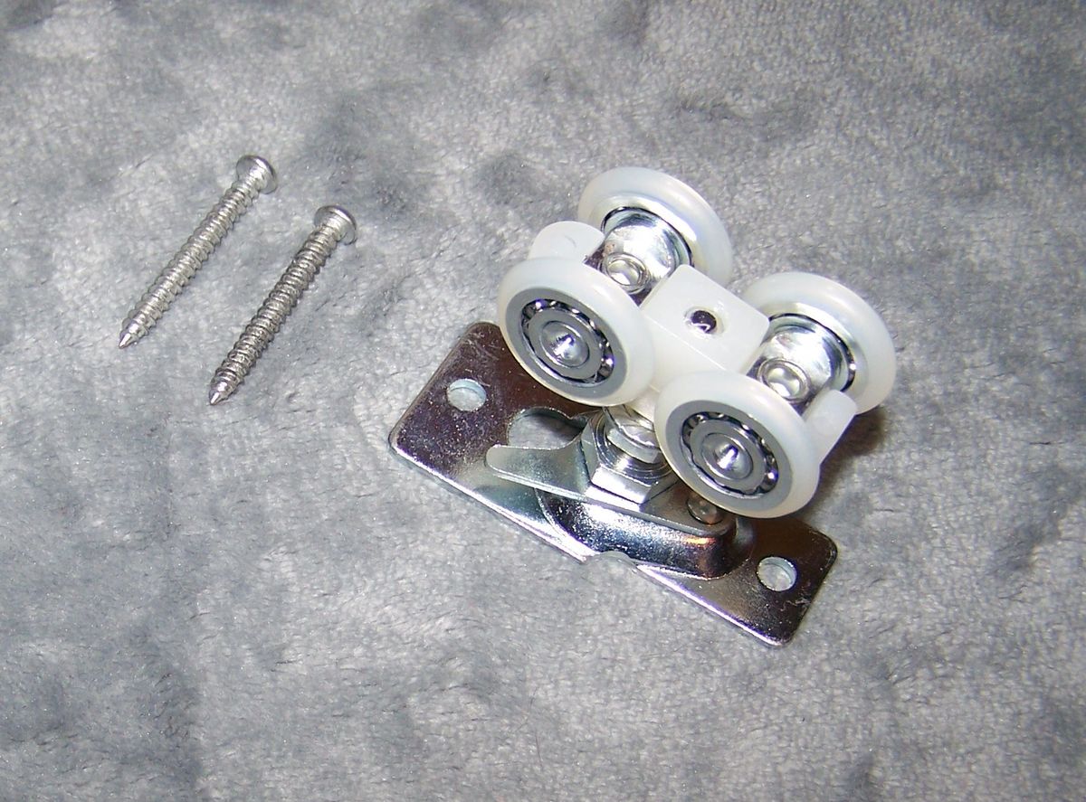 Plantation Shutter Rollers - 4 Ball Bearing Wheels