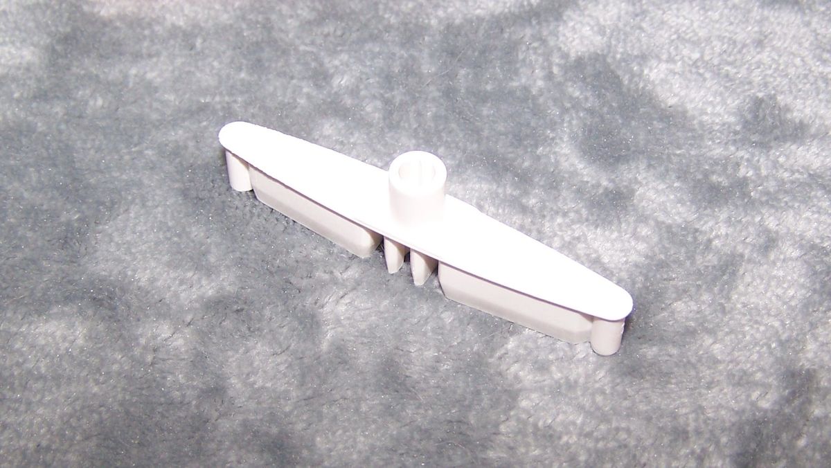 Standard Shutter End Cap for 2 1/2 Inch Vinyl / Poly Louvers